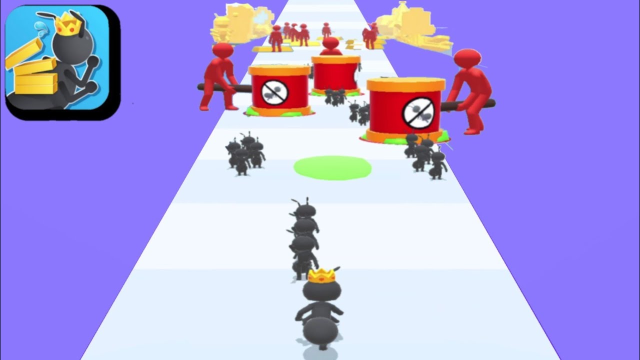 Tiny run 🐜🐜🏃‍♂️🚗 gameplay walkthrough part 14 - YouTube