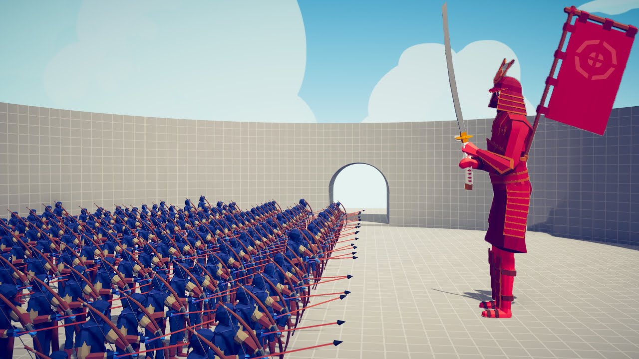 HOW MANY ARCHERS TO TAKE DOWN SHOGUN - Totally Accurate Battle ...