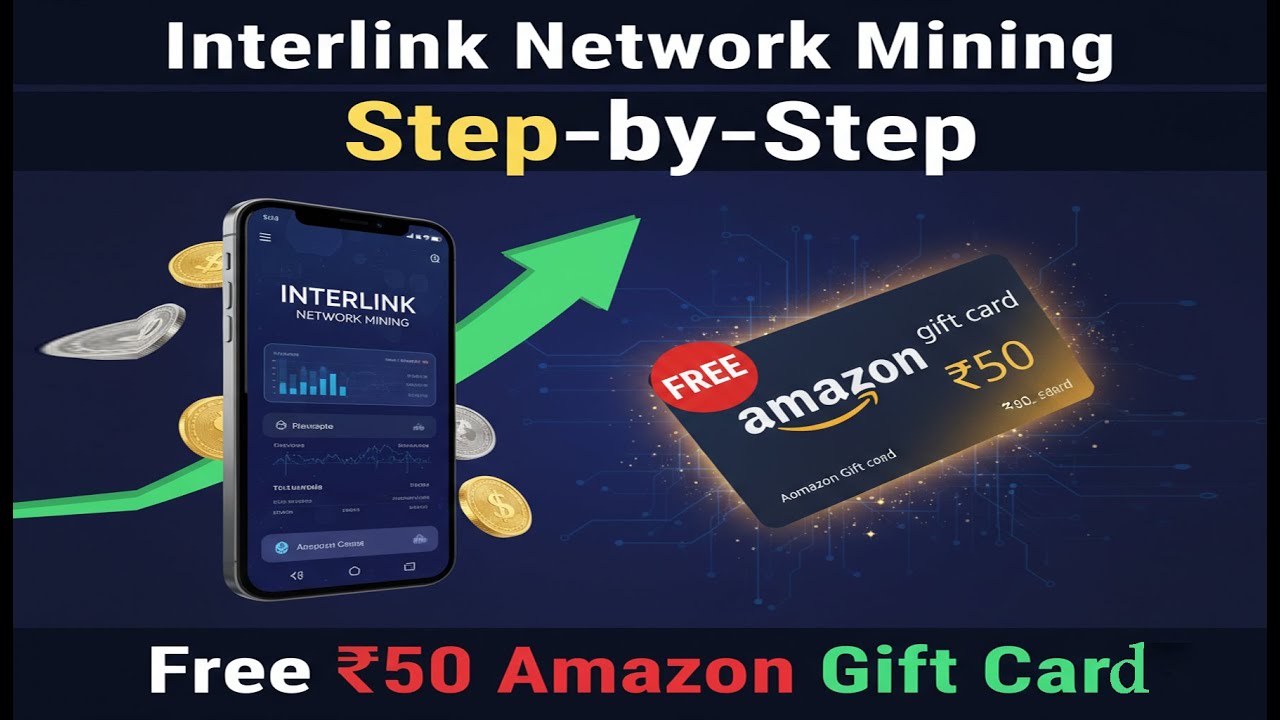 Interlink Network Mining Telugu | Step-by-Step Guide + Free ₹50 Amazon ...