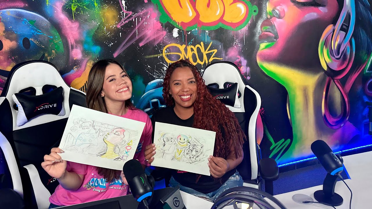 Arte urbano en nuestra sala de VenePodcast con Rebeca Roca - YouTube