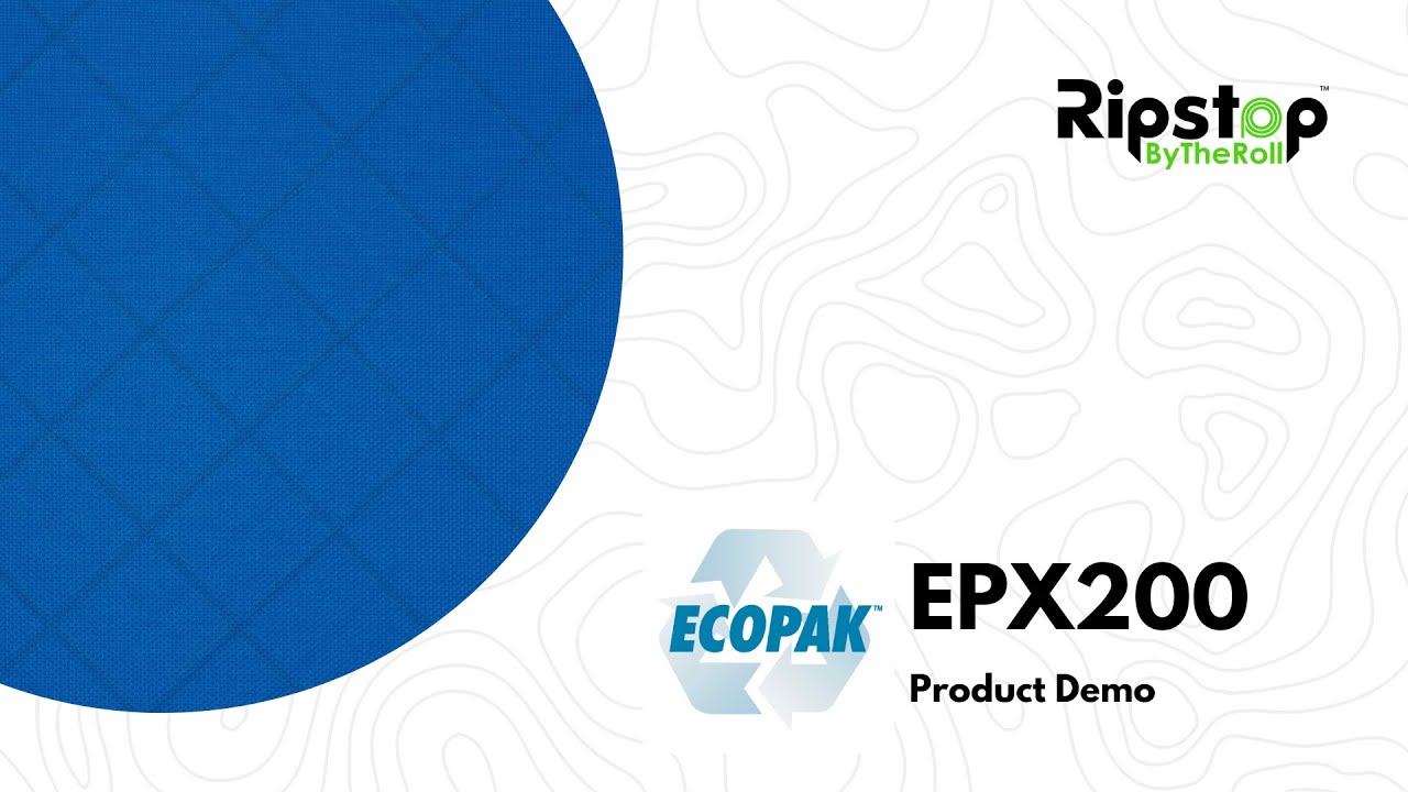 ECOPAK EPX200 | Product Demo Video | Challenge Sailcloth - YouTube