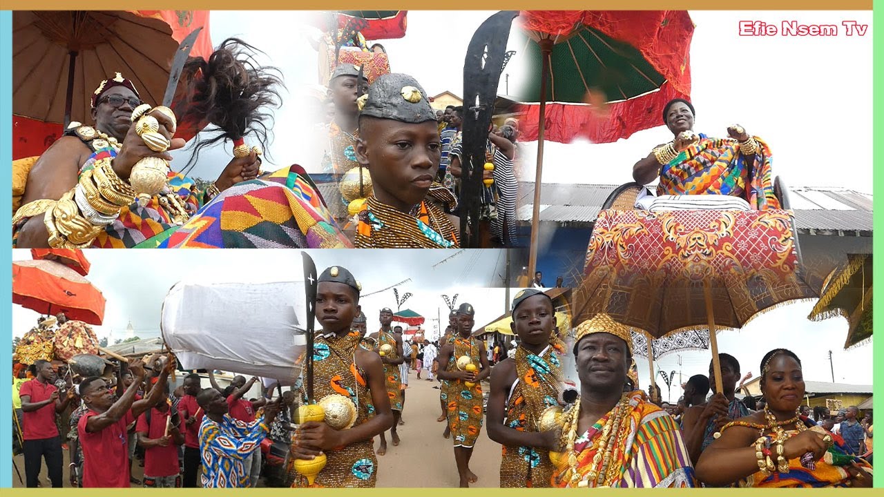 The colorful Tradition of Breman Essiam Donekese Festival | Efie Nsem ...