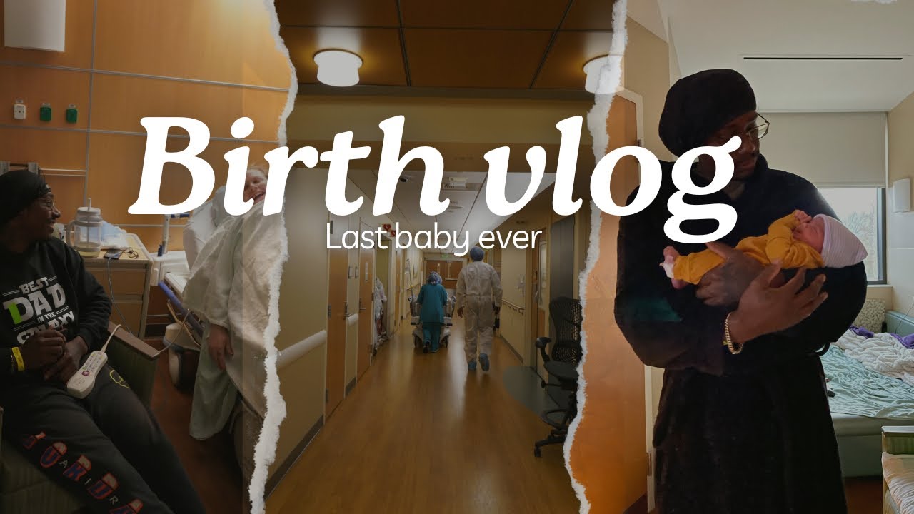 Our last Baby VLOG | 3rd C-Section | Tubal Removal | Spend 48 hours ...