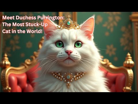 Meet Duchess Purrington: The Most Stuck-Up Cat in the World! - YouTube