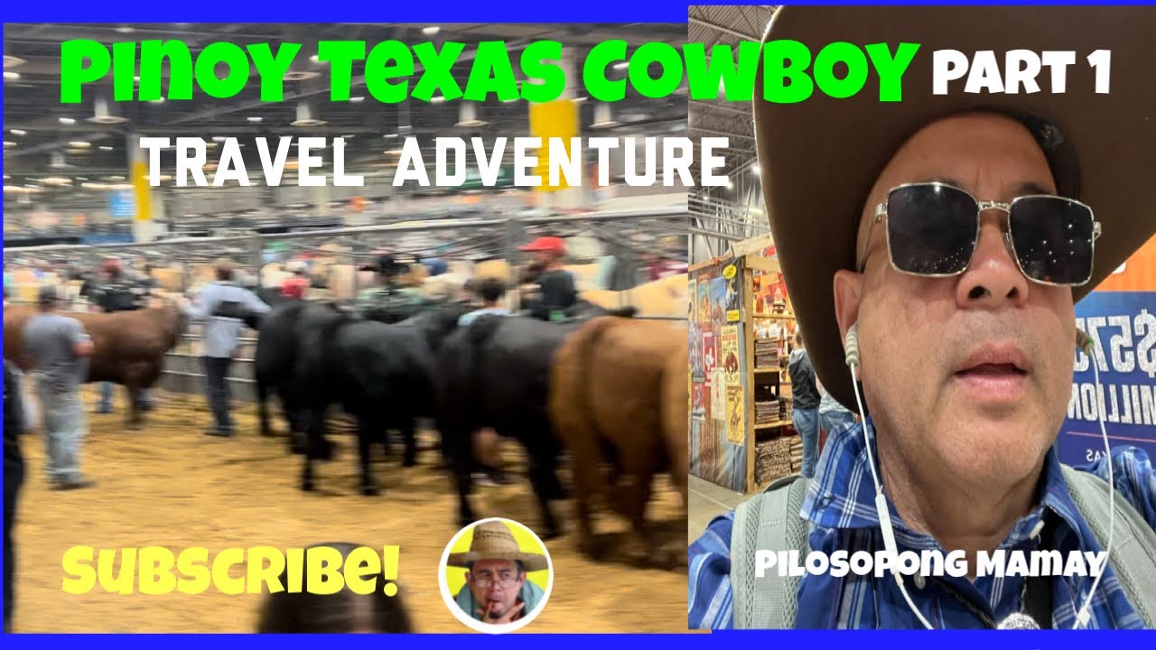 Pinoy Cowboy in Texas - YouTube
