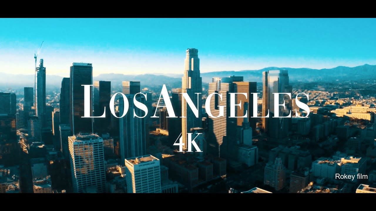 Los Angeles 4k Cinematic Video - Drone View - YouTube