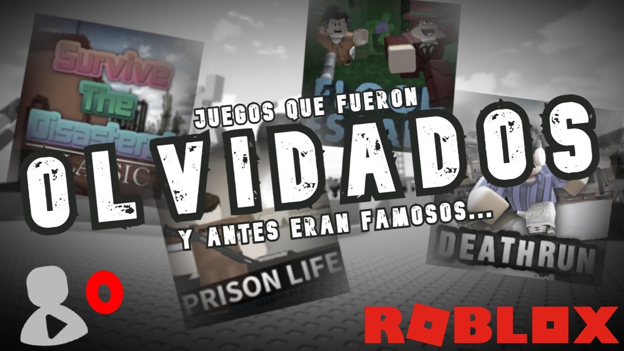 6 JUEGOS OLVIDADOS que ANTES ERAN FAMOSOS en ROBLOX ¿LOS RECUERDAS? 🔙 ...