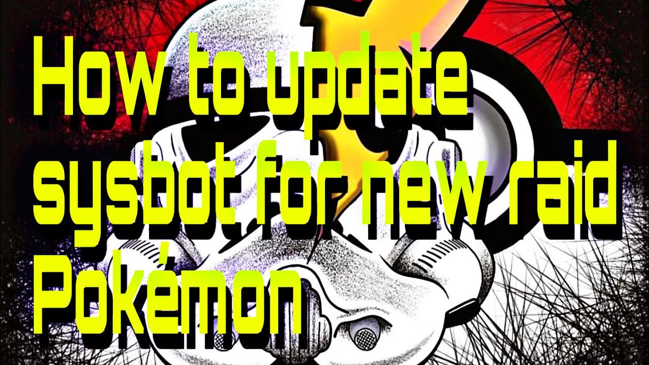 How to update sysbot for new pokemon - YouTube