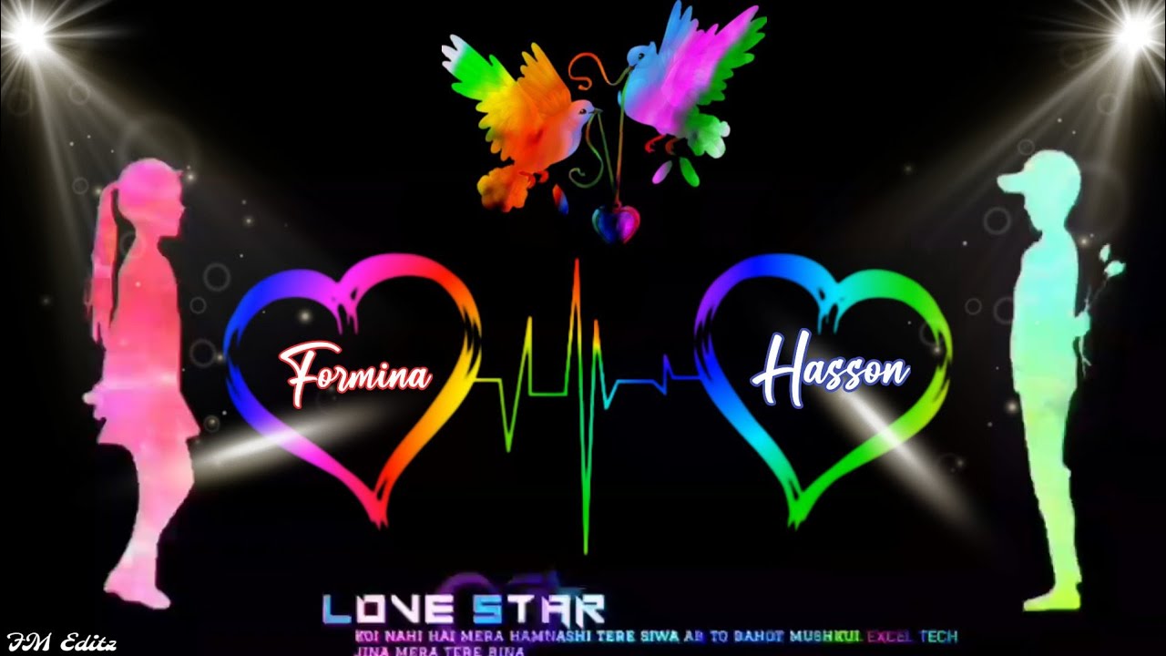 Formina Hasson Name Cute Status Video 😘 || Lovely Couple Name Best ...