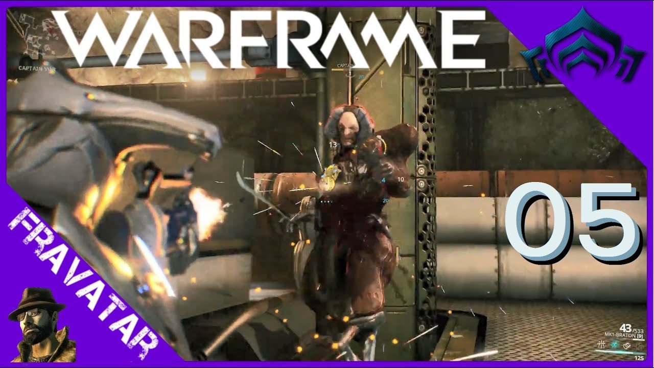 Warframe ep05 - Confronting Captain Vor. [Gameplay][PC] - YouTube