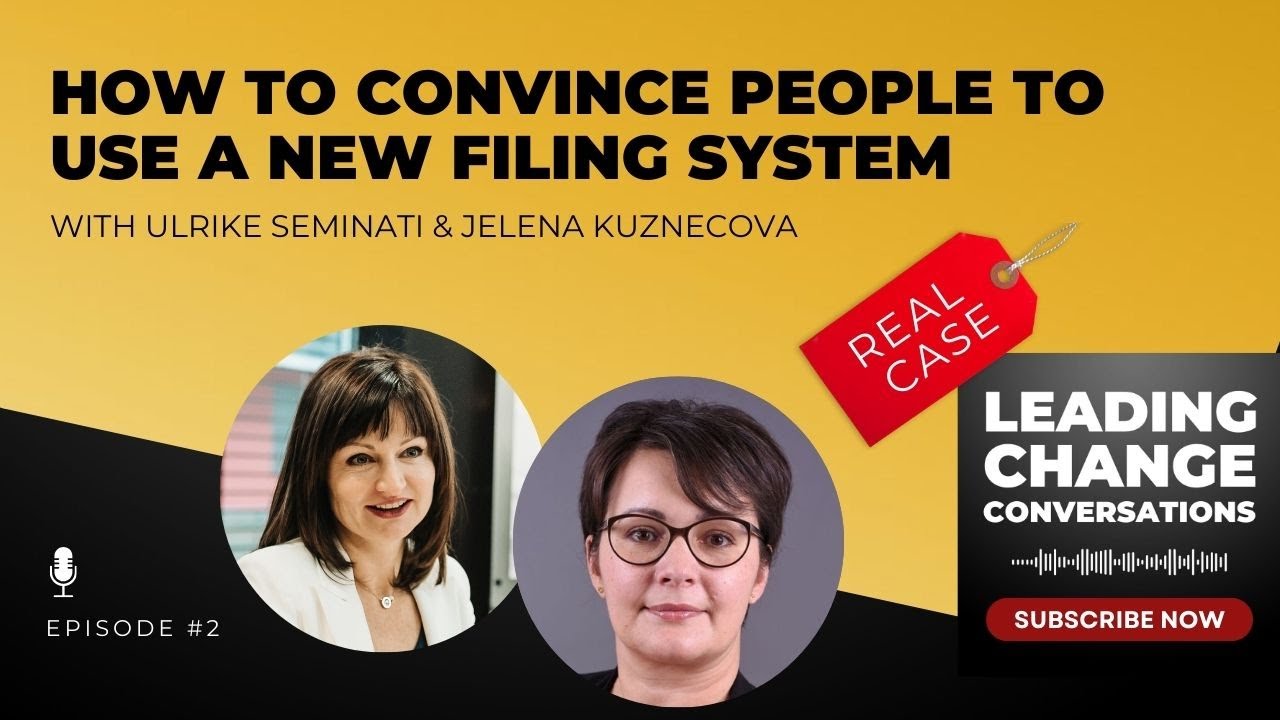 How To Convince People To Use New Filing System? | New Filing System ...