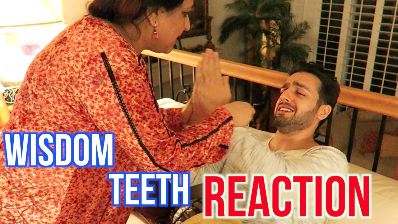 CRAZIEST WISDOM TEETH AFTERMATH! (lost his mind) - YouTube