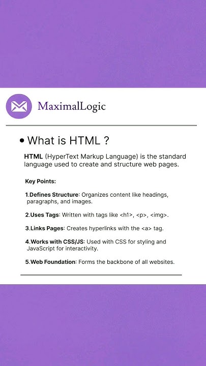 Html Basics The Foundation Of Web Development Html Webdevelopment Learncoding Codingbasics