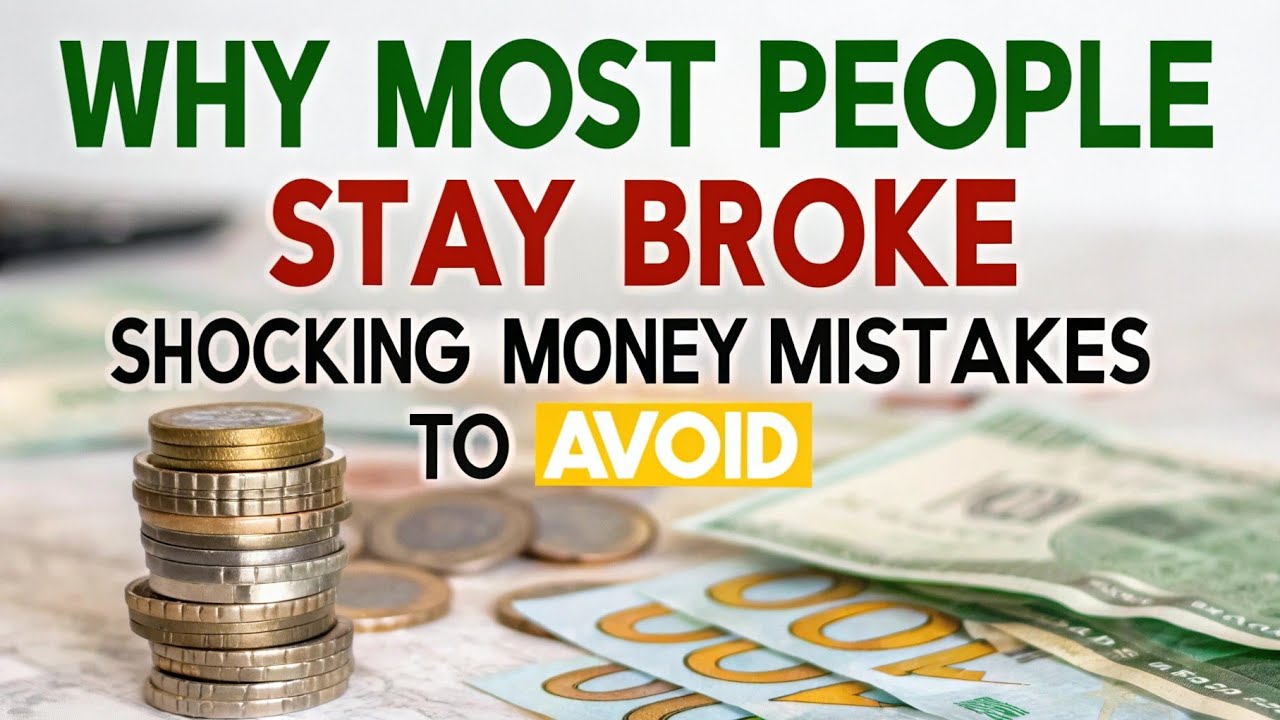 Why Most People Stay Broke | Shocking Money Mistakes to Avoid - YouTube