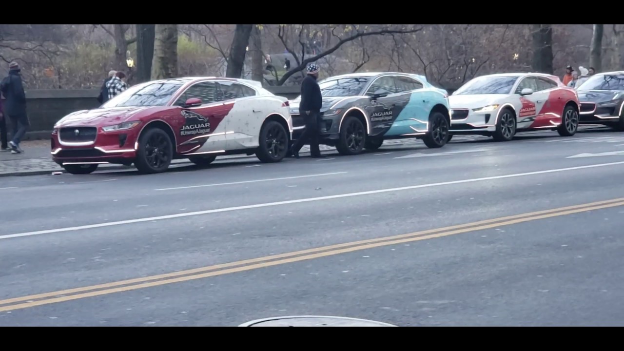 Light up cars in NYC - YouTube