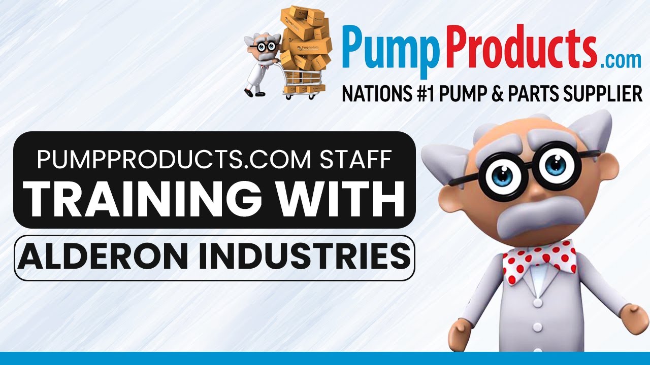 Pump Products Staff Training with Alderon Industries - YouTube
