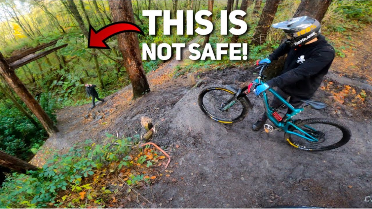 TRYING TO REBUILD AND RIDE THIS CRAZY GAP IN ONE DAY WAS TERRIFYING ...