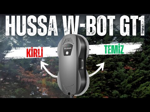 HUSSA W-Bot GT 1 İnceleme | Her eve lazım olan cam silme robotu!
