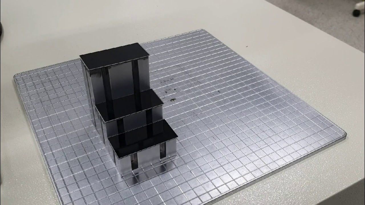 Auto Focus Laser Desk - YouTube