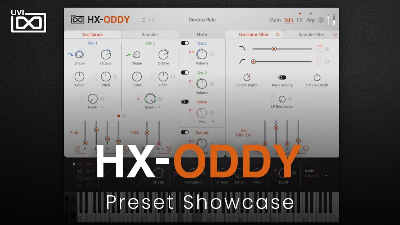 UVI HX-ODDY | Preset Showcase - YouTube