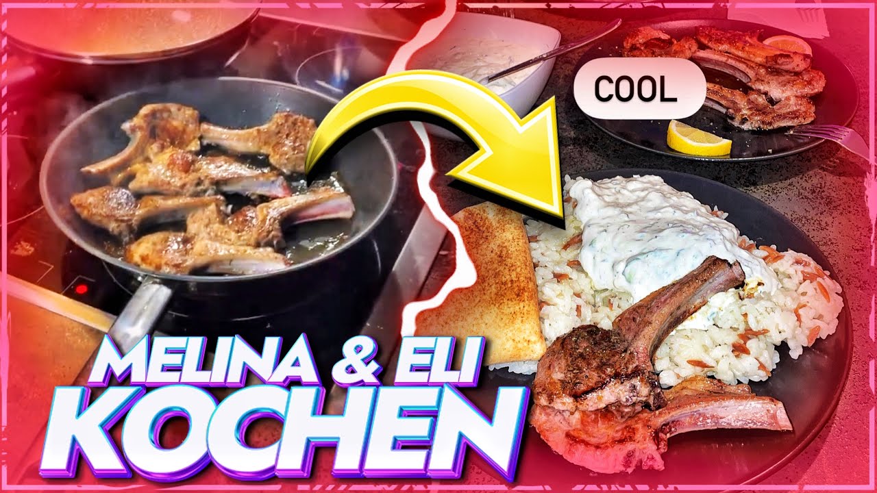 ELI UND MELINA KOCHEN ZUSAMMEN!👨🏻‍🍳😋 Manni & Diego klauen Eli‘s Essen😂 ...