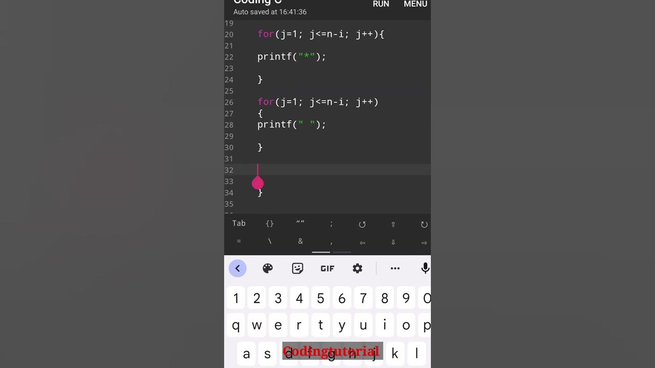 C Program To Print Heart Star Pattern 💖 Codingtutorial Youtube