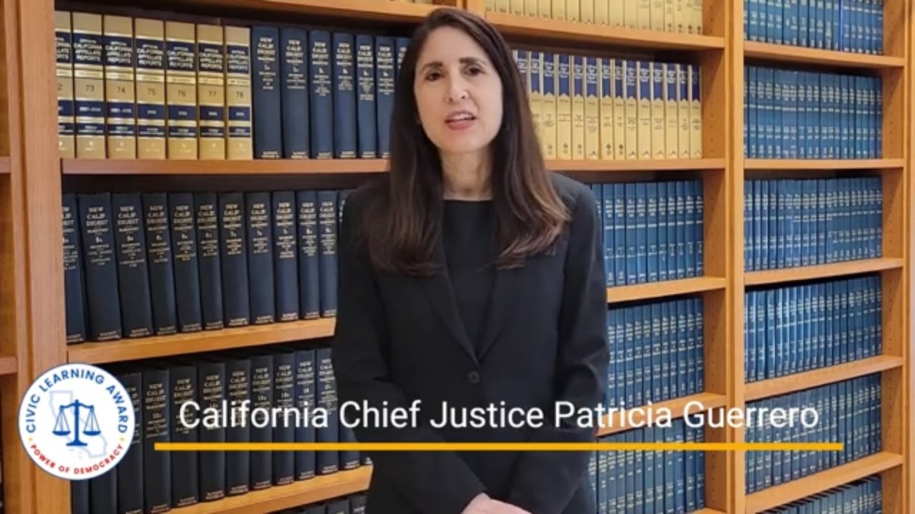 2024: Chief Justice Patricia Guerrero Announces Civic Learning Awards ...