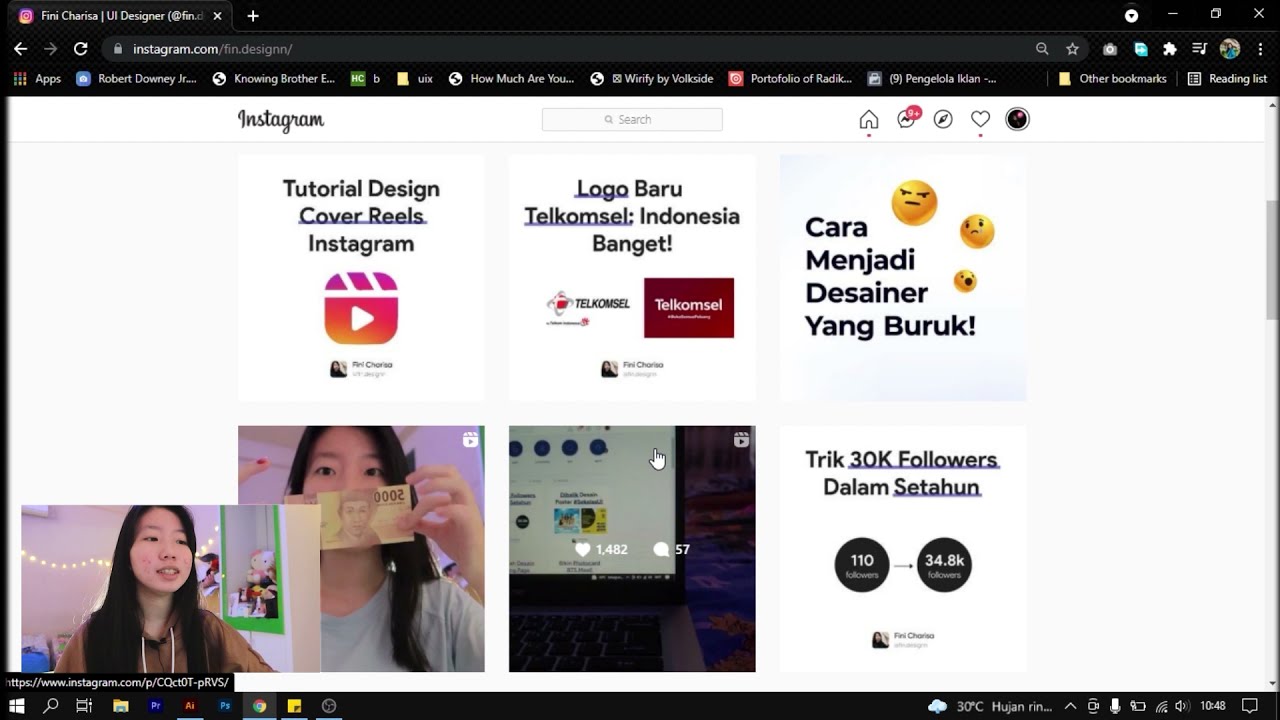Tutorial Thumbnail atau Cover Reels Instagram Mudah dan Cepat! - YouTube