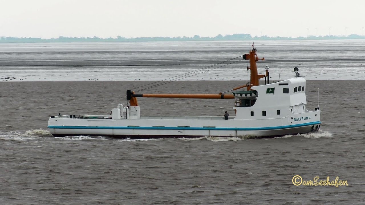 BALTRUM 2 DCTP MMSI 211283490 island tender cargo ferry Emden ...
