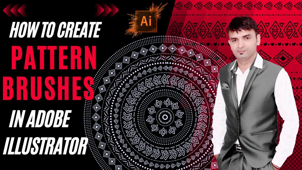 Power of Pattern Brushes in Illustrator || Adobe Illustrator - YouTube