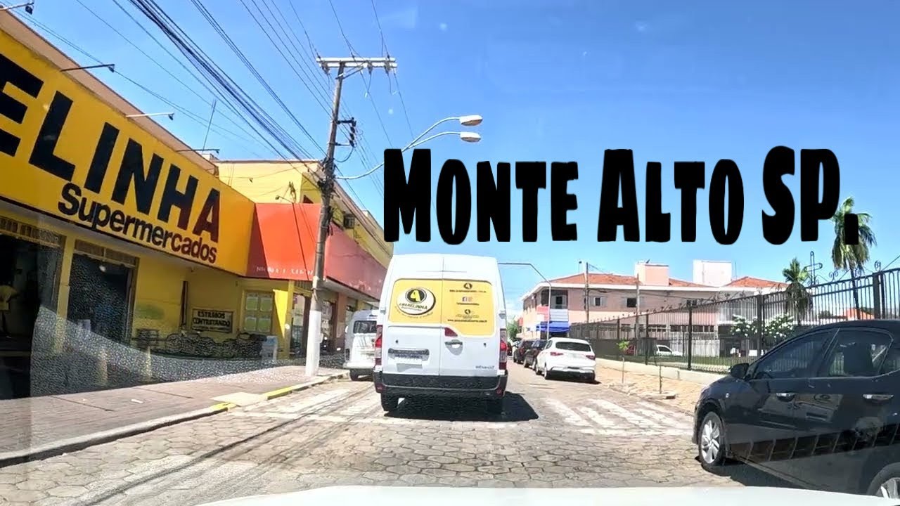 CIDADE DE MONTE ALTO SP. - YouTube