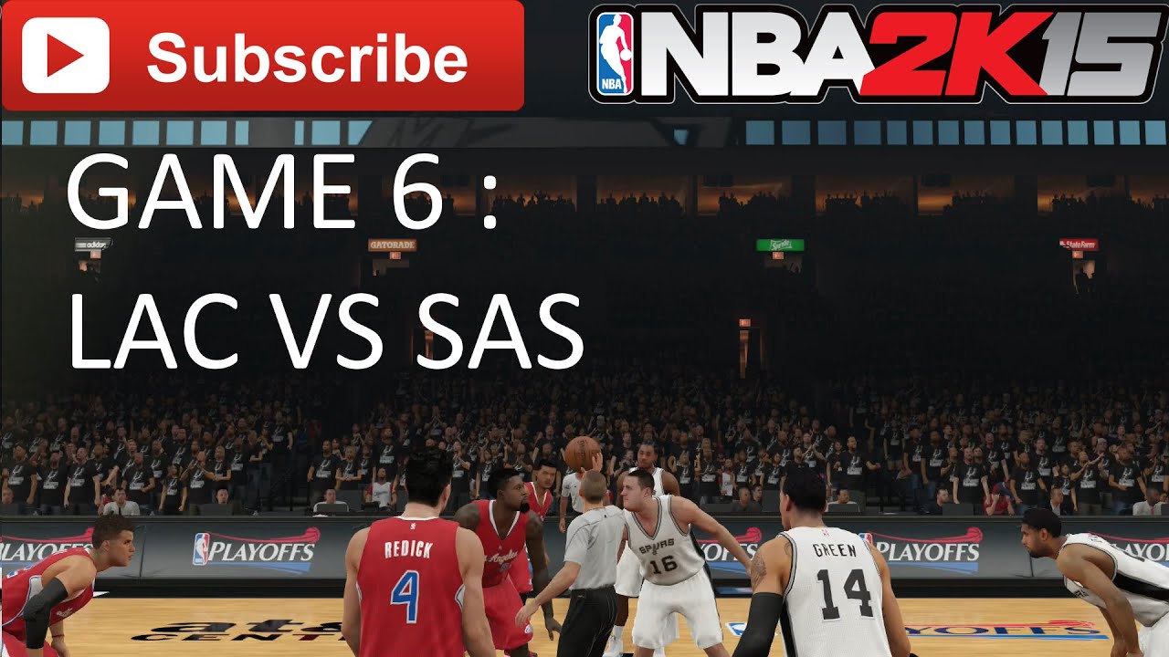 NBA PLAYOFF GAME 6 : LAC VS SAS - YouTube