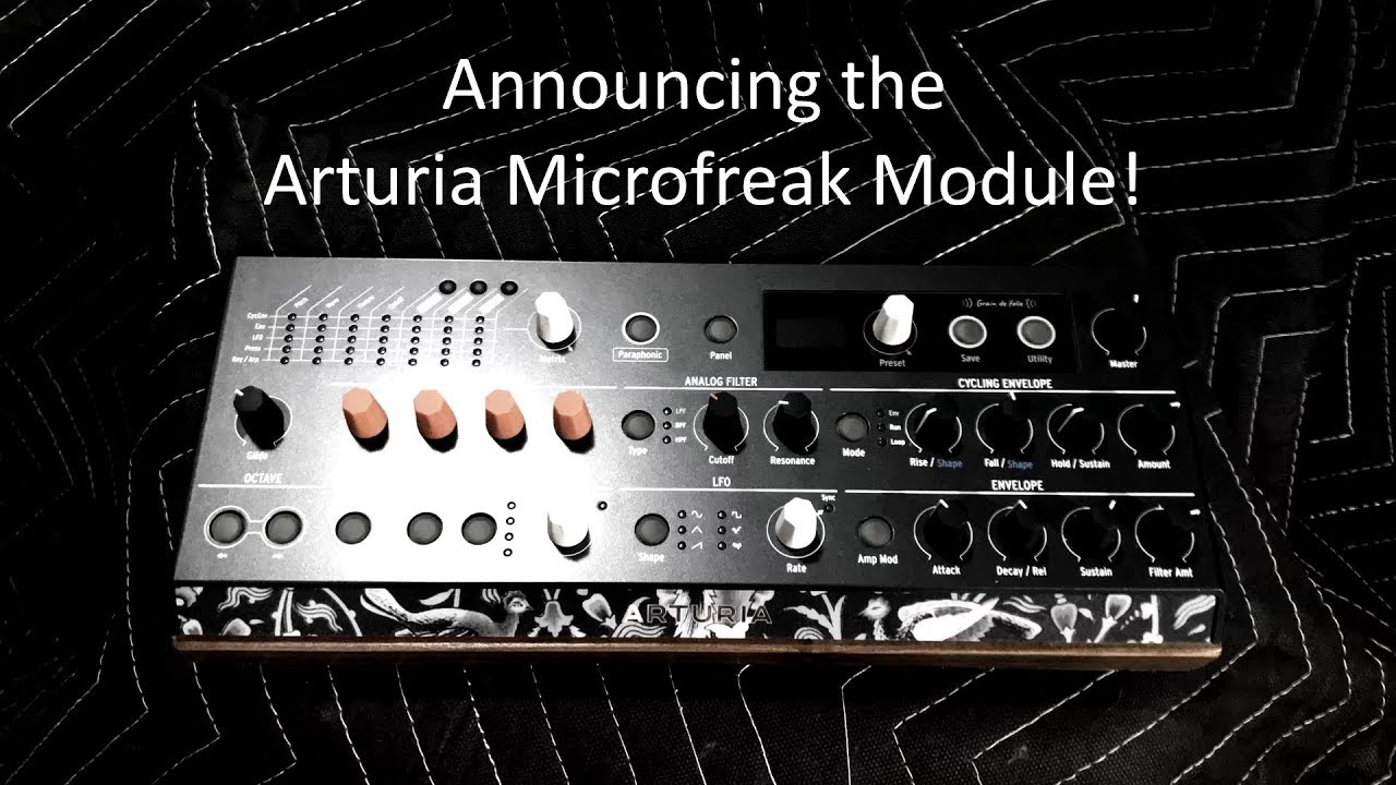Microfreak Module w/ Modstep / iPad - YouTube