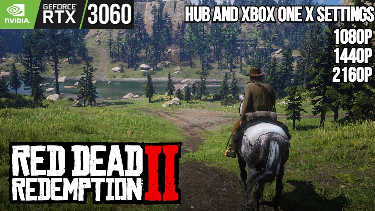 Red Dead Redemption 2 | RTX 3060 1080p, 1440p, 4K DLSS 2.4 | HUB and ...