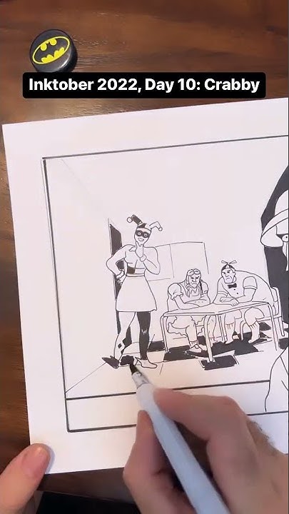 Inktober 2022, Day 10: Crabby - YouTube