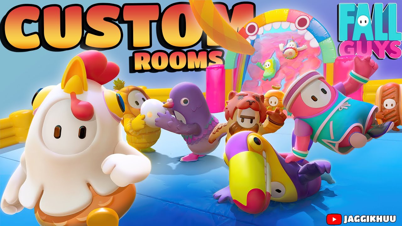FALL GUYS CUSTOM MAPS W/ VIEWERS | JAGGIKHUU - YouTube