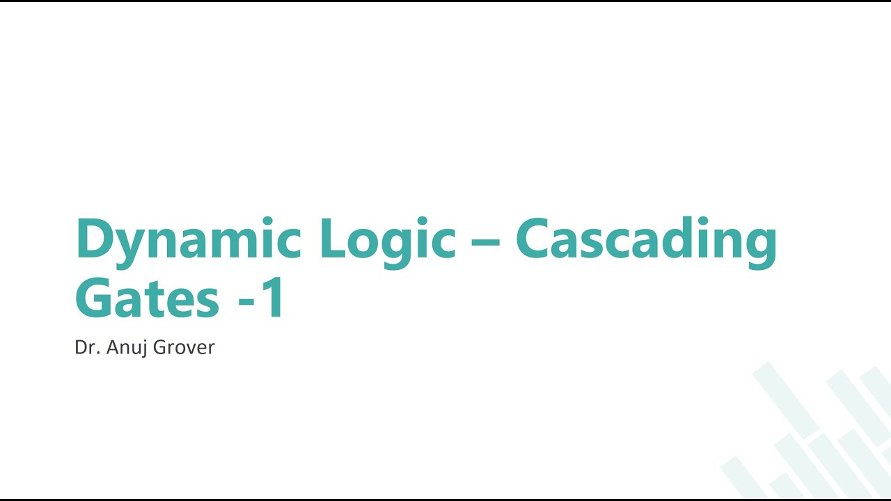 Cascading Dynamic Gates | Part 1 - YouTube