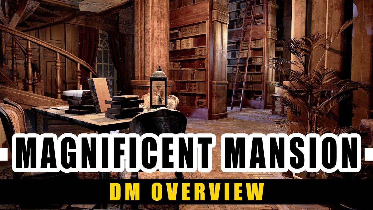 Beneos Battlemaps: The Mad Mage's Magnificent Mansion Oneshot [DM ...