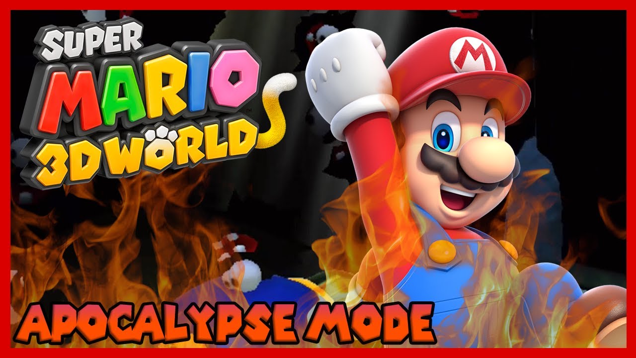Super Mario 3D World - Apocalypse Mode - YouTube