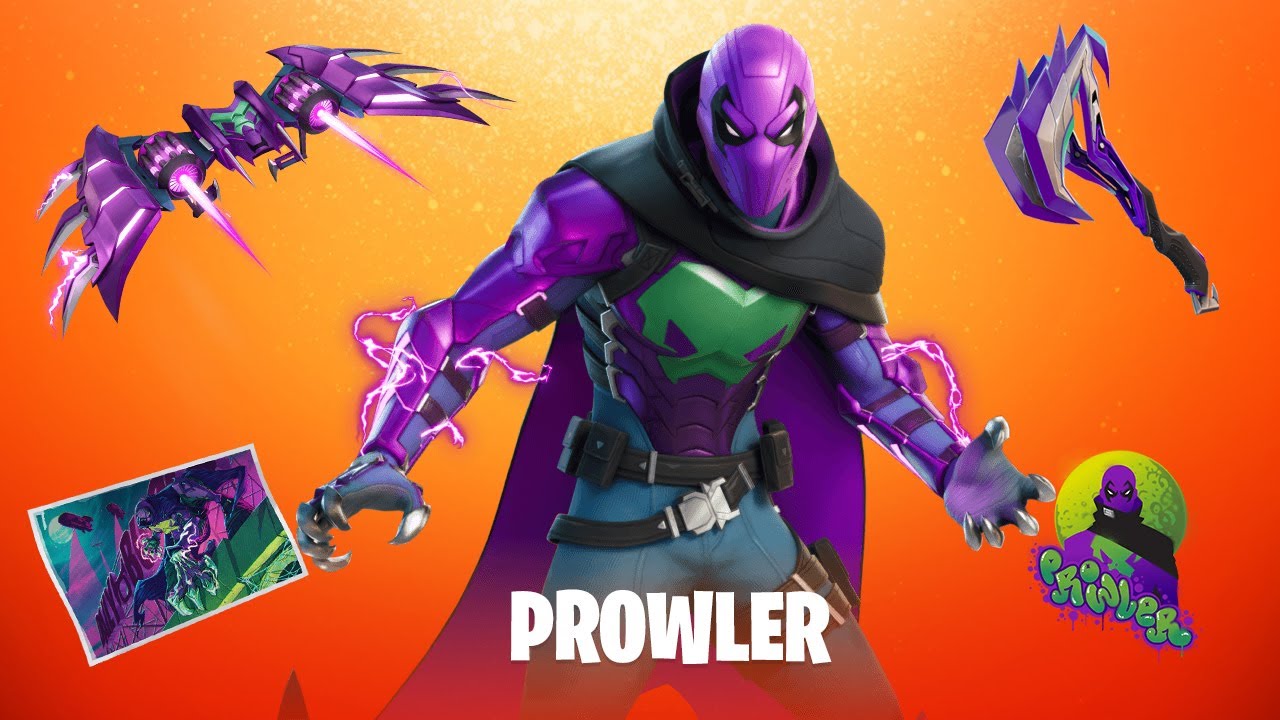 Fortnite Battle Royale Epic "Prowler" Skin Gameplay ( No Commentary ...