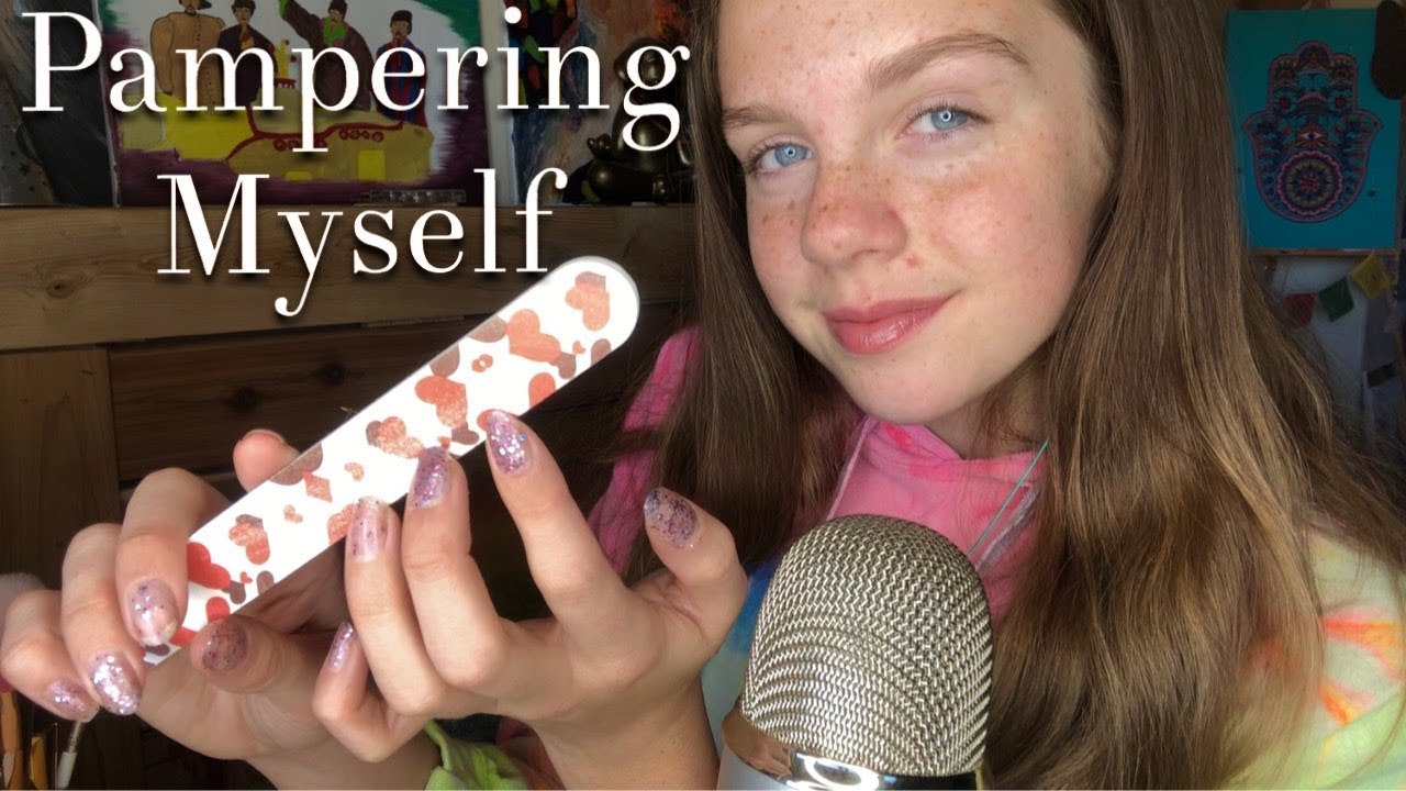 Asmr Doing My Nails Youtube