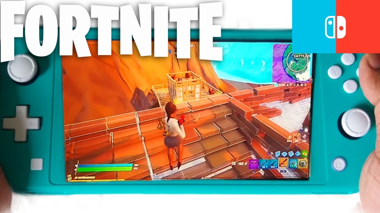 Fortnite On Nintendo Switch Lite- #15 (Chapter 2, Season 4) - YouTube