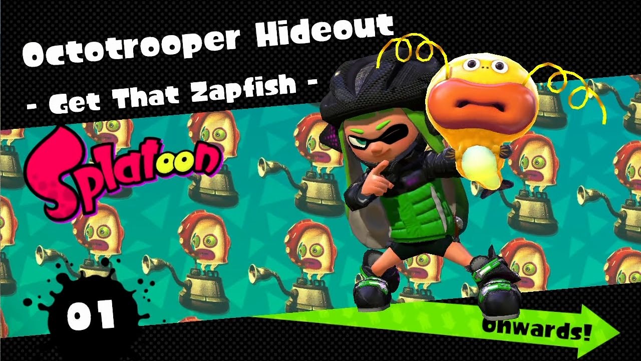 Splatoon - Octo Valley Mission 01 - Octotrooper Hideout - YouTube