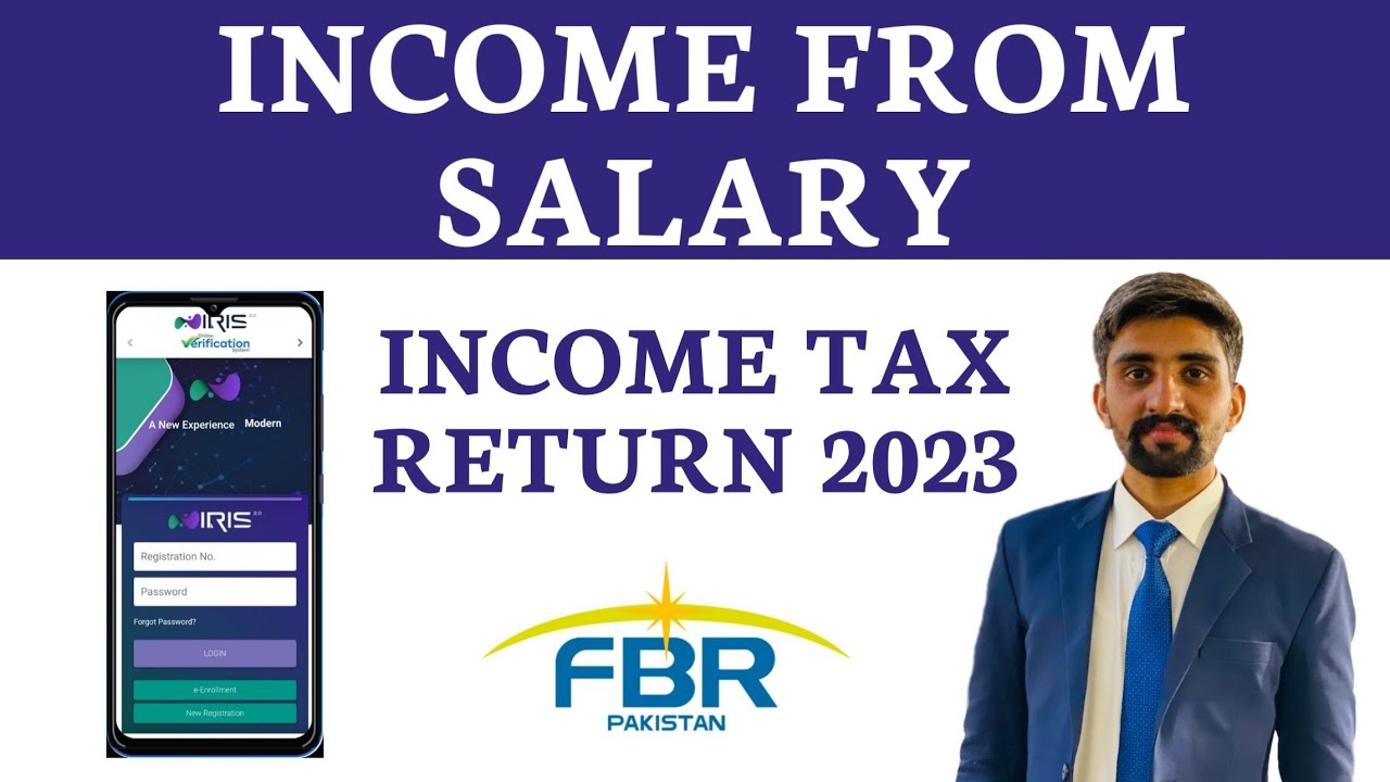 Salary Person Income Tax Return 2023 FBR Pakistan IRIS 2.0 - YouTube