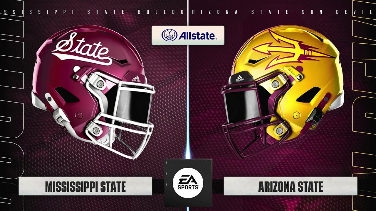 Mississippi State Bulldogs @ Arizona State Sun Devils - Full Game ...