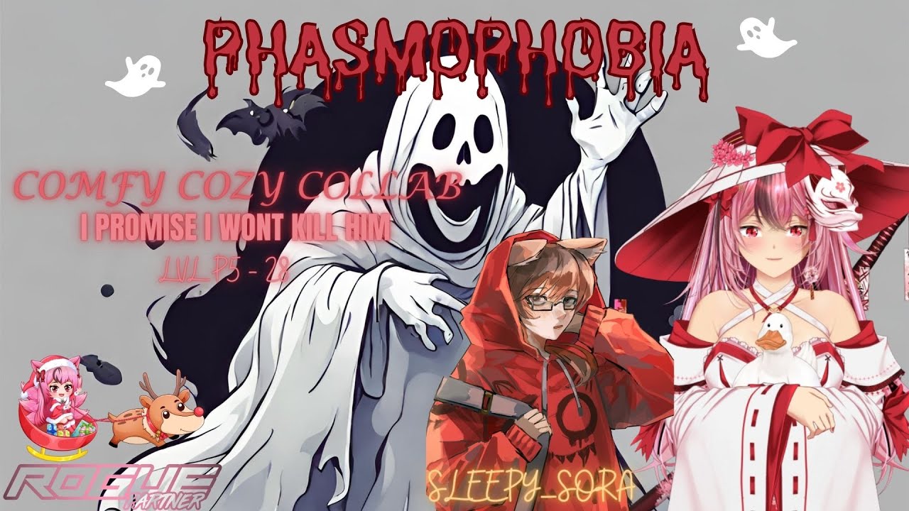 Hunting ghosts W/ @Sleepy_Sora / Phasmophobia / VOD - YouTube