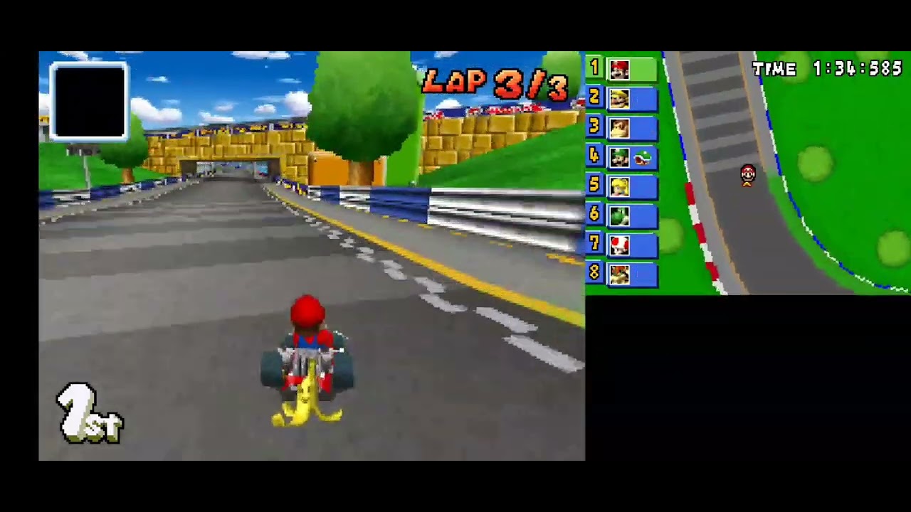 Mario Kart Ds Gameplay 1 Youtube