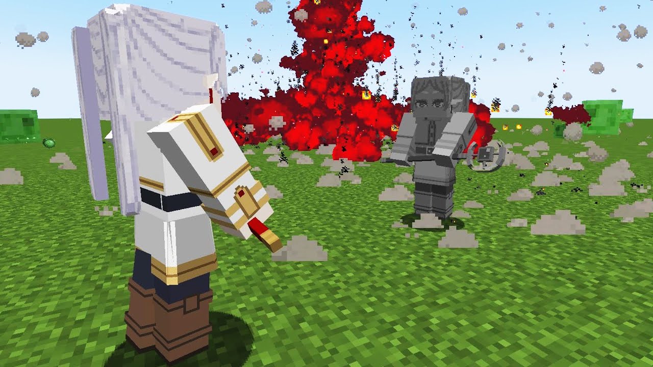 Frieren FrierenCraft MOD in Minecraft - Minecraft Mob Battle - YouTube