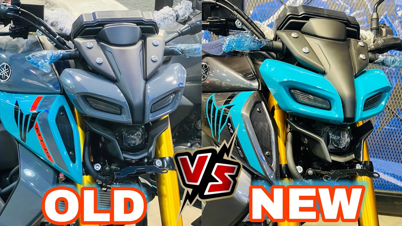 2024 Yamaha MT15 Cyan Storm Color With Updated Features & Price - YouTube