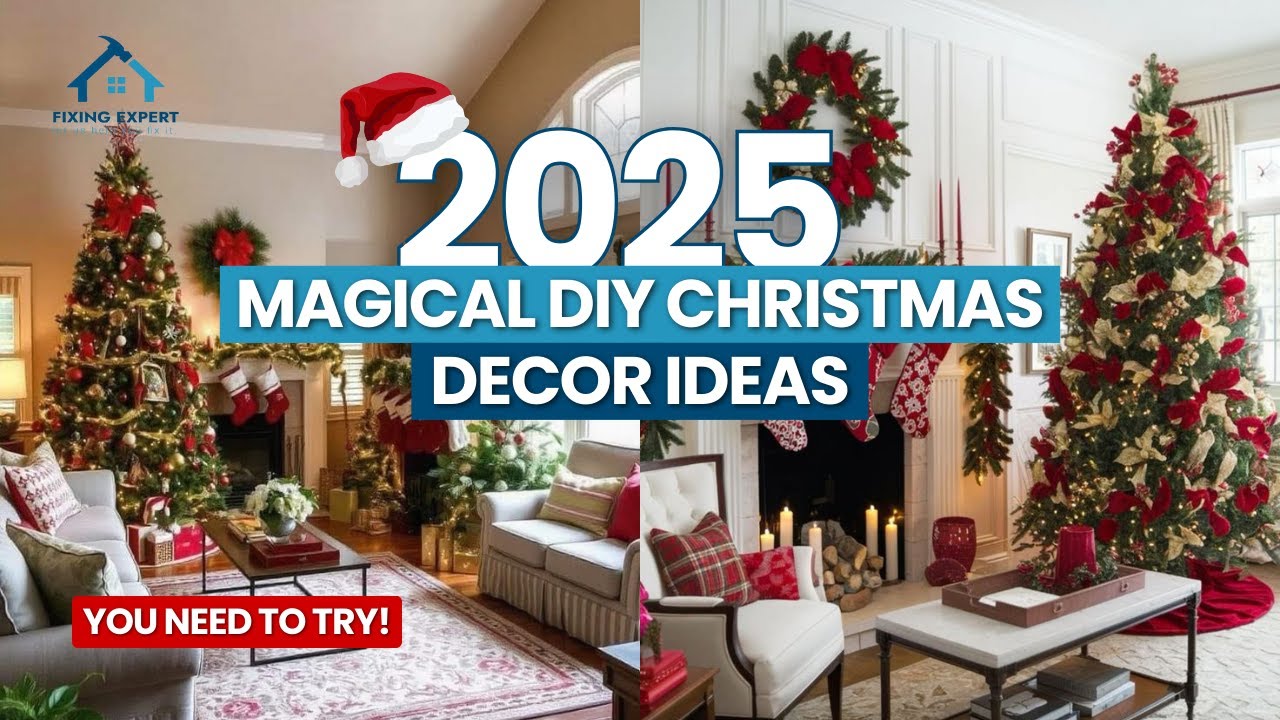 Magical Christmas Decor Transformations: Easy DIY Ideas for Every Room ...